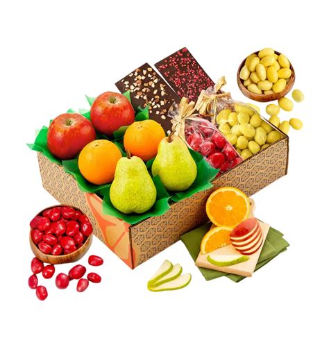 Send Fruit Chocolate Delight Box To USA