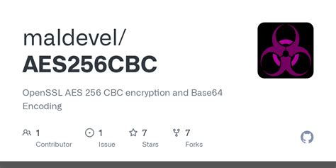 Github Maldevelaes256cbc Openssl Aes 256 Cbc Encryption And Base64