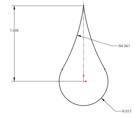 Teardrop Shape Dassault Solidworks 3d Design Eng Tips