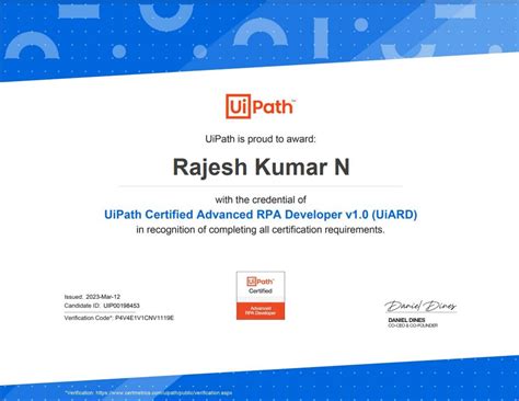 Rajesh Kumar N On Linkedin Uipath Uipathdeveloper Rpadeveloper Rpa