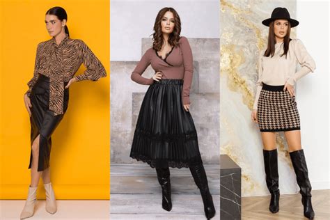 З яким взуттям носити зимові спідниці блог Issaplus