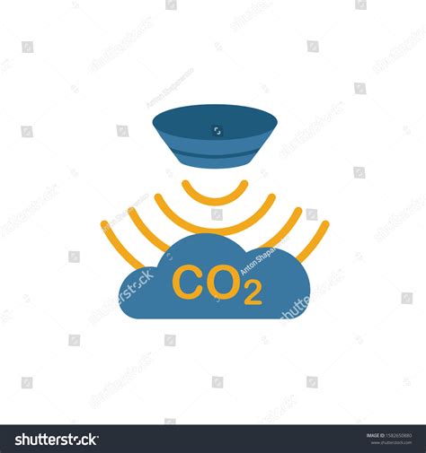 Gas Sensor Icon Simple Element Sensors Stock Vector Royalty Free 1582650880 Shutterstock