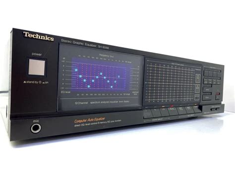 Technics Sh 8066 Stereo Graphic Equalizer Spectrum Analyzer Vintage 1985 Likenew Eur 620 65