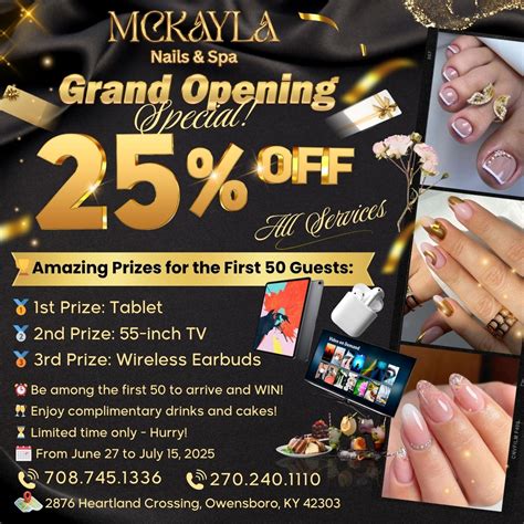 Mckayla Nails And Spa Your Go To Nail Salon In Owensboro Ky 42303 Mckayla Nails And Spa Your Go To Nail Salon In Owensboro Ky 42303