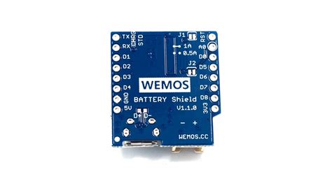 Buy Battery Shield V For Wemos D Mini Online In India Fab To Lab