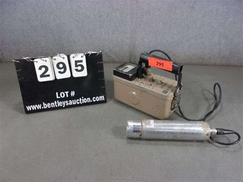 Ludlum Measurements Model 2224 Scaler Ratemeter Geiger Counter W Sensor Bentley And Associates Llc