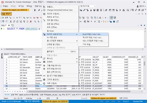 마법사 활용 · Sqlgate The Most Intelligent Ide For Database