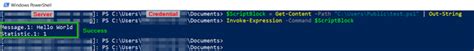 Windows Powershell Monitor Execute Local Script File Forum Server