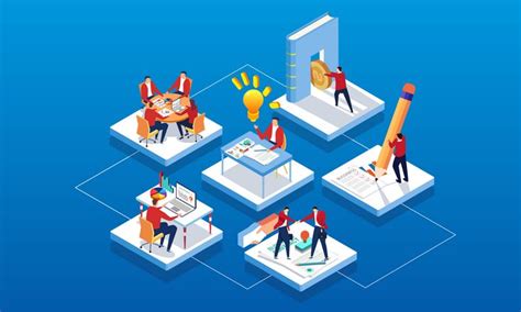 How To Build And Manage An Effective Product Development Team Isometric Stock Vector Royalty