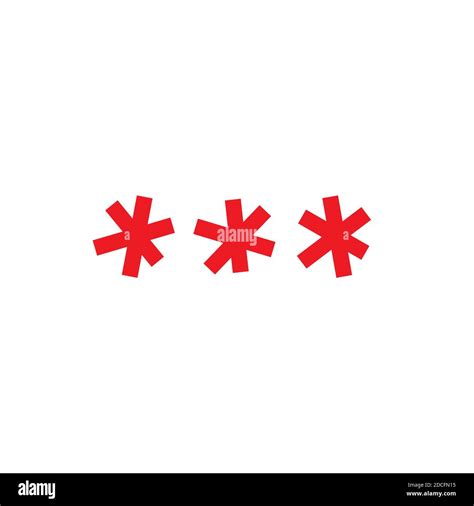 Asterisk Pass Cut Out Stock Images Pictures Alamy