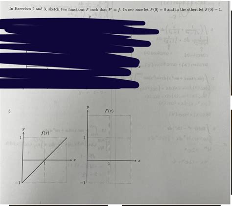 solved in exercises 2 and 3 sketch two functions f such