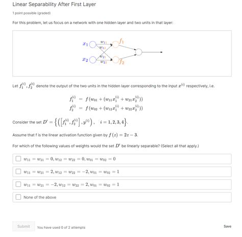 Solved Let Denote The Output Of The Two Units In The Hidden Chegg Com