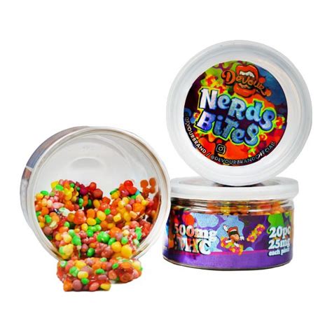 Devour Nerd Bites 500mg Cali Canna