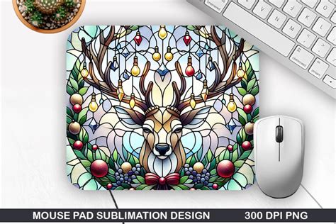 Christmas Mouse Pad Sublimation Christmas Mouse Pad Png