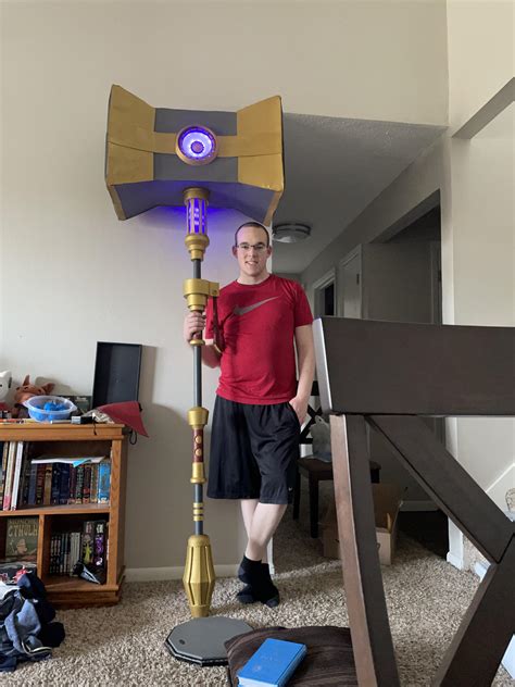 Here Is My Arcane Jayce Hammer Cosplayprops