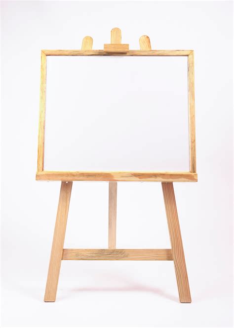 Wooden Educational Drawing Stand With Board Toywood
