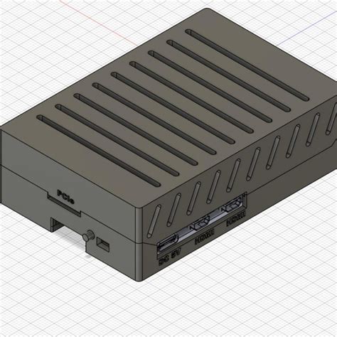 3d Printable Raspberry Pi 5 Case By Tridee Design
