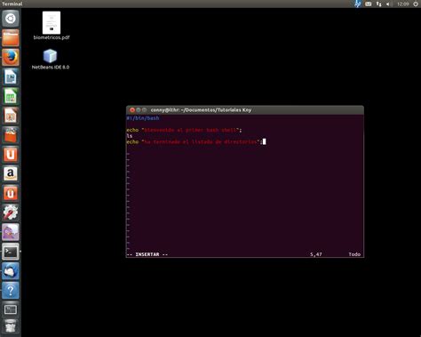 ubuntu creacion de un shell script