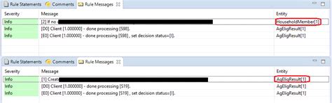 rule messages are posted even when no alias is specified progress
