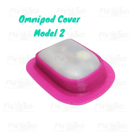 Omnipod 5 Omnipod Dash Flexible Cover Reusable Open Top Model 3d