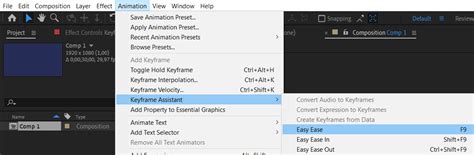 How To Change Keyframe Type In After Effects Aejuice Com