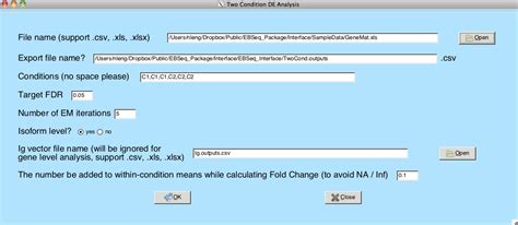 Ebseq User Interface