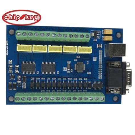 Cnc Driver Control Module 5 Axis Mach3 Interface Board Usb Engraving Machine 5 Axis With Mpg