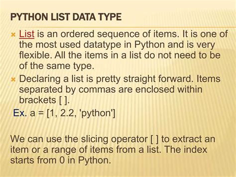 Basic Data Types In Python Pptx