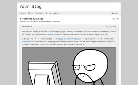 GitHub Nerdmind Blog A Simple Blog System With Markdown Support Written In PHP MySQL