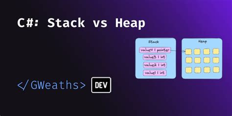 c stack and heap dev community