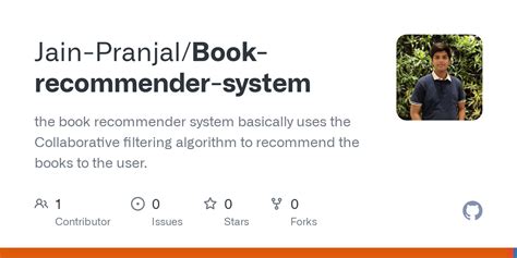Github Jain Pranjal Book Recommender System The Book Recommender