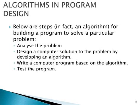 Lec 2 Algorithms Flowchart And Pseudocode1pptx