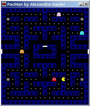 GitHub AXDOOMER Pacman Pacman très simple en C fait il y a très longtemps
