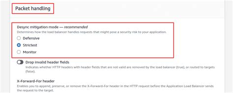 How To Update AWS ELB Desync Mitigation Mode Kloudle Cloud Security Scanner