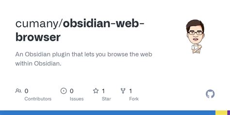Github Cumanyobsidian Web Browser An Obsidian Plugin That Lets You
