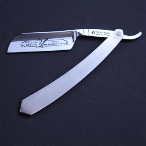 TI 6 8 Razor With Stainless Steel Scales The Invisible Edge