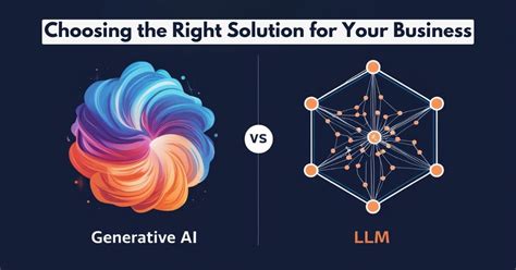 Generative Ai Vs Llm Which Is Best For Your Business