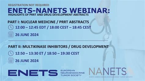 European Neuroendocrine Tumor Society E V Enets On Linkedin Enets Nanets Webinar 2024