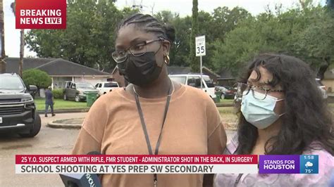 Houston School Shooting One Shot At Yes Prep Southwest