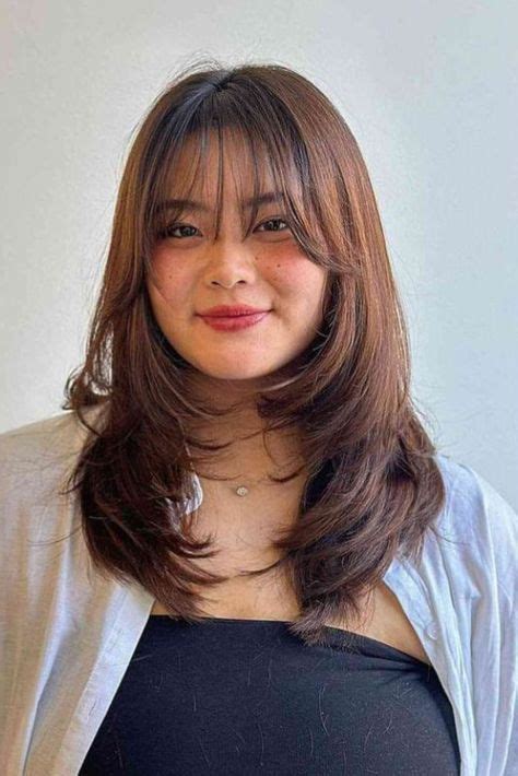 Pin oleh Intan di women's hairstyles | Potongan rambut untuk wajah bulat, Potongan rambut wajah ...