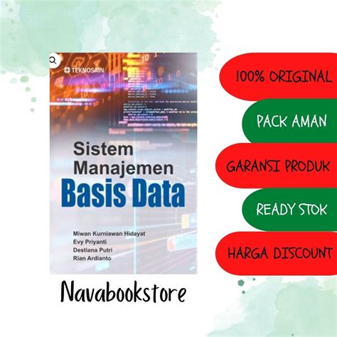 Jual Sistem Manajemen Basis Data Shopee Indonesia