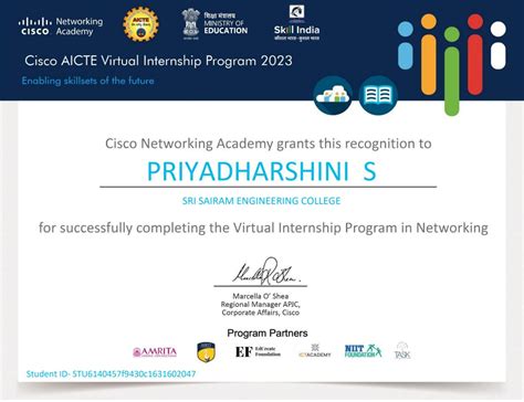 Networking Ciscoaicteinternship Skilldevelopment Learningjourney Happylearning Skillindia