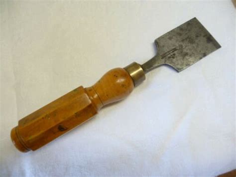 Vintage Marples 2 Sash Pocket Chisel Octagonal Boxwood Handle Antique Price Guide Details Page