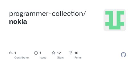 GitHub Programmer Collection Nokia