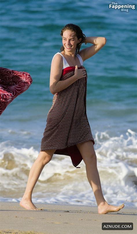 Maya Hawke Sexy Flashes Her Hot Tits And Body At The Beach In St Barths AZNude