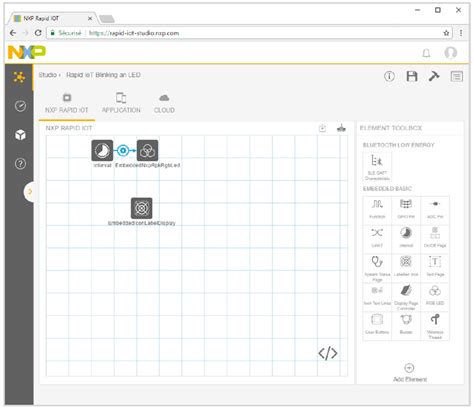 NXP Rapid IoT Rapid IoT Studio Element Community