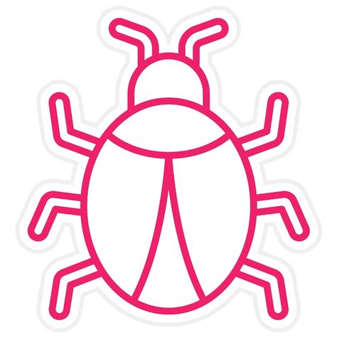 Premium Vector Bug Icon Style