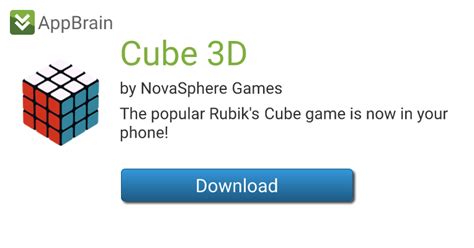 Cube 3d For Android Free App Download