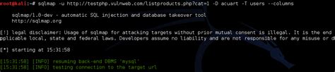 Hacking Websites Using Sqlmap In Kali Linux Sukhindu Tech Solutions