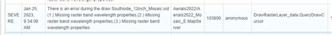 Severe Error About Missing Raster Band Wavelength Esri Community